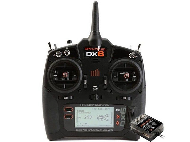 Авиамодельная аппаратура Spektrum DX6 6-Channel DSMX Transmitter Gen 3 ...
